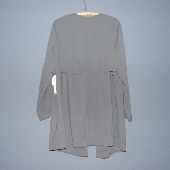 14th & Union | Jackets & Coats | New 4th Union Gray Open Front Trench ...